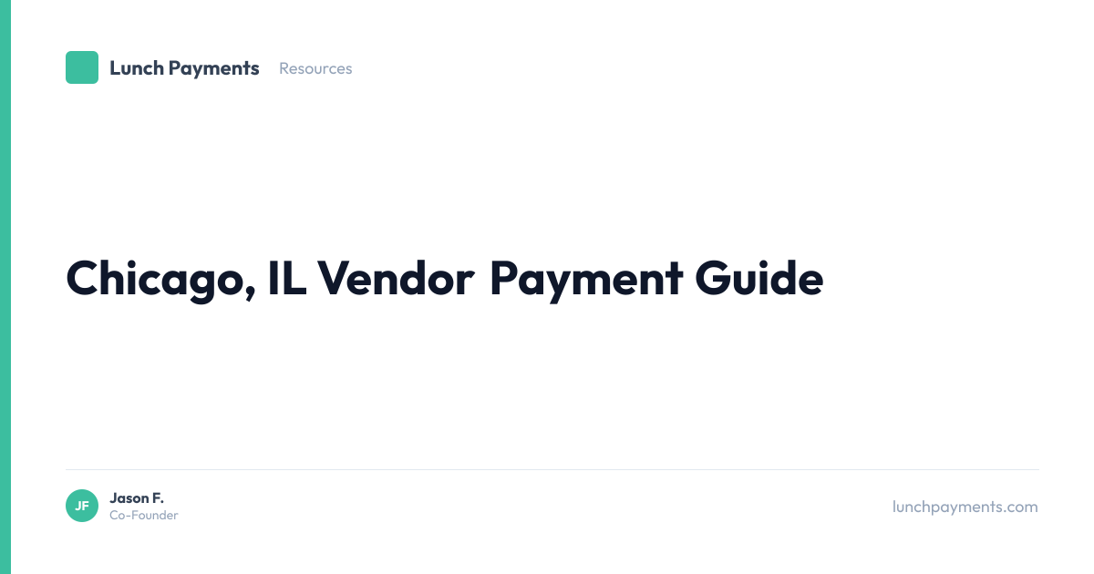 Illinois Comptroller Vendor Payment